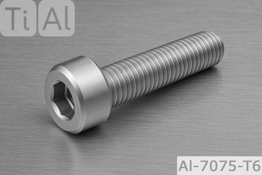 Aluminium Bolts | Plain | M2.5 | Cap Head | DIN 912 / ISO 4762