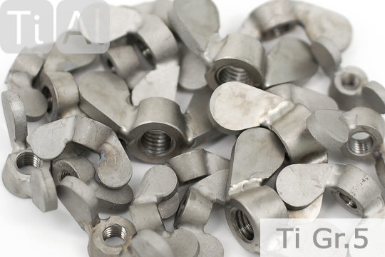 Titanium | Wing Nuts | Gr.5 | DIN 315